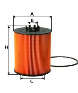 P550938 - Filtru ulei DONALDSON