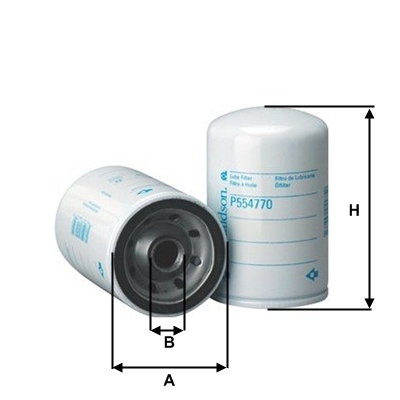 P554770 - Filtru ulei DONALDSON