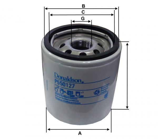 P550127 - Filtru carburant DONALDSON