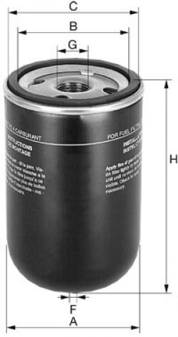 84476807 - Filtru carburant CNH