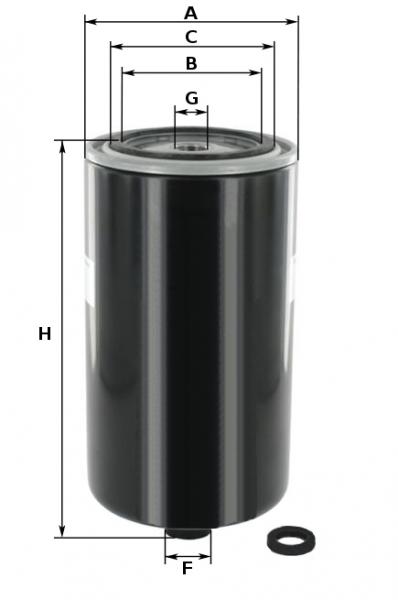 47509565 - Filtru carburant CNH